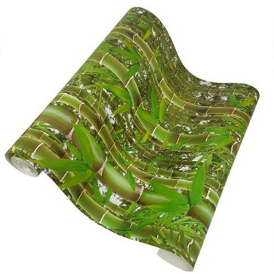 3D Effect Bamboo Forest Photo Mural Wallpaper