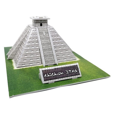 3D Historic Landmarks Building Puzzle - Chichen Itza