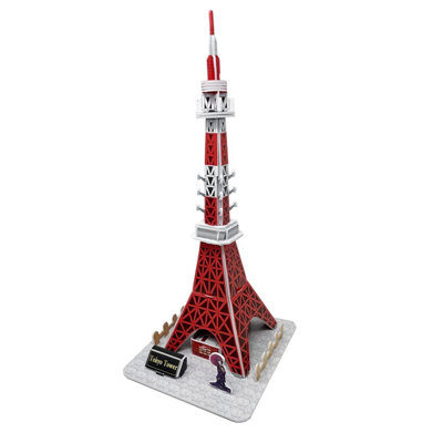 3D Historic Landmarks Building Puzzle - Tokyo Tower