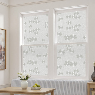 3D Patterned Privacy Window Film Peel and Stick Frosted Cover for Glass ...