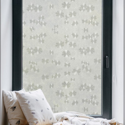 3D Patterned Privacy Window Film Peel and Stick Frosted Cover for Glass ...