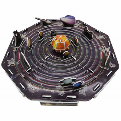 3D Space Solar Systems Planet Jigsaw Puzzle