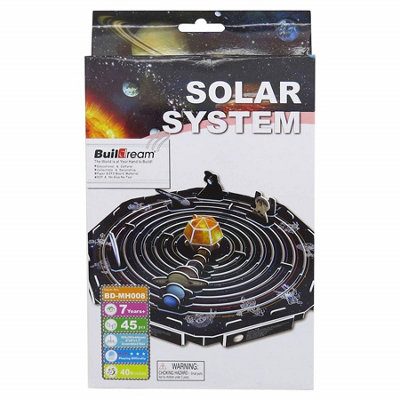 3D Space Solar Systems Planet Jigsaw Puzzle