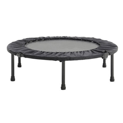 3Ft Foldable Mini Garden Trampoline Fitness Trampoline with Steel Legs ...