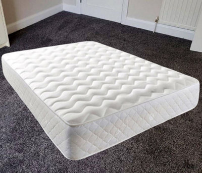 3FT Single Cool Blue Memory Foam Mattress Hypoallergenic Comfort for ...