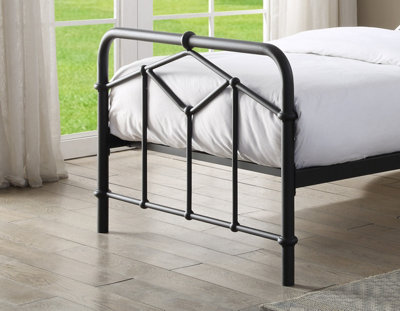 3ft Single Retro bed frame,antique bronze,metal.Rustic,industrial tubular