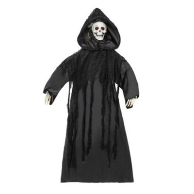 3ft Sound-Activated LED Grim Reaper Halloween Prop