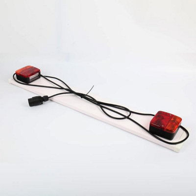 3FT Trailer Board with Rear Lights, Brake Lights, Indicators & Plate ...