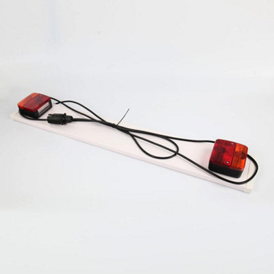 3FT Trailer Board with Rear Lights, Brake Lights, Indicators & Plate ...