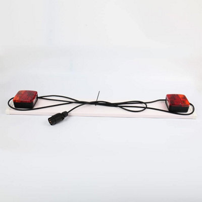 3FT Trailer Board with Rear Lights, Brake Lights, Indicators & Plate ...