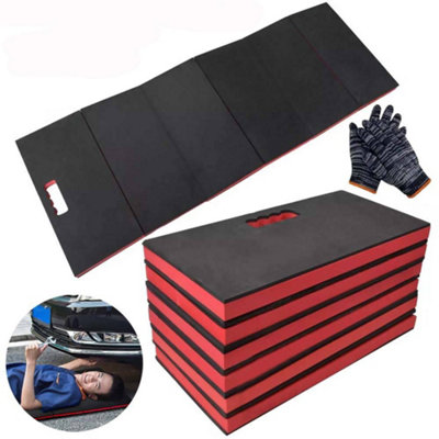 3in1 Mechanics Mat 30mm Thick Large Folding Garage/Kneeling/Laying Foam ...