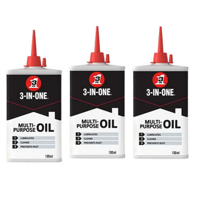3inone original Multi-Purpose Oil Spray 100ml Drip Bottle (Pack of 3 ...