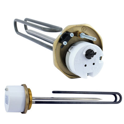3kW Immersion Heater Element & Thermostat - Alternative To Redring 97783265