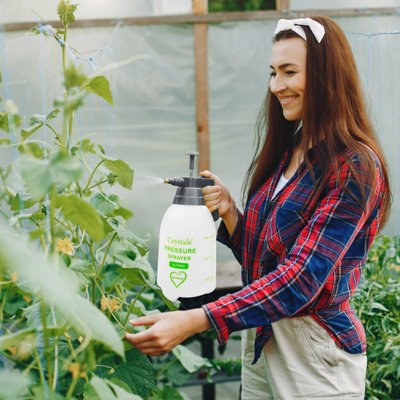 3L GARDEN PRESSURE SPRAYER PORTABLE HAND PUMP CHEMICAL WEED SPRAY WATER ...
