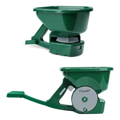 3L Hand Held Lawn Seed & Fertiliser Spreader Easy Handy Lawn Feed ...