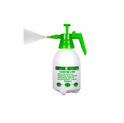 3L Pressure Sprayer Chemical Pesticide Weed Spray Bottle Portable Hand Pump