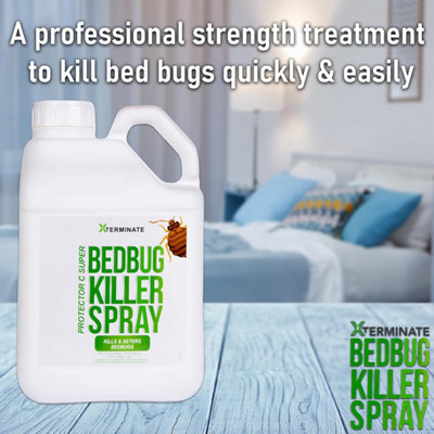 3L pump sprayer with 5L Xterminate Bed Bug Killer