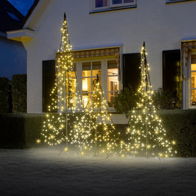 3m All Surface Outdoor Christmas Tree - Freestanding Weather Resistant ...