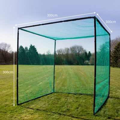 3m Golf Driving Practice Cage and Net