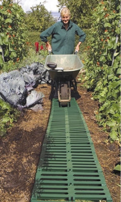 3m Green Instant Waterproof Roll Out Path Track For Outdoor Garden Lawn ...