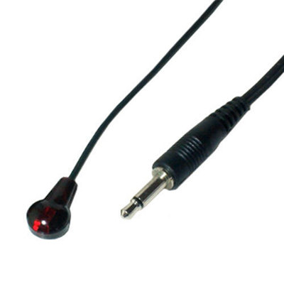 3m IR Emitter Cable 3.5mm Mono Plug Infrared Blaster/Remote Control ...