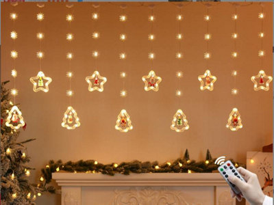 3M LED Christmas String Light with 8 Modes with Remote Control