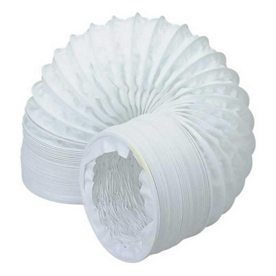3m PVC Round Flexible Ducting Pipe Hose 100mm Air Duct 4 Inch