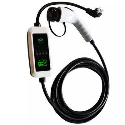3M Safe EV Charging 3M 13A Cable Type 2 UK Plug 3 Pin Electric Vehicle ...