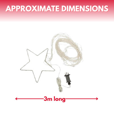 3M SHOOTING STAR LIGHT - MULTICOLOURED