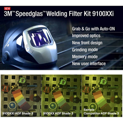 3M Speedglas 9100XXi Auto Darkening Welding Filter