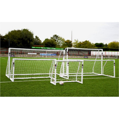 3m x 2m Match Approved Football Goal Post Spare Net - All Weather ...