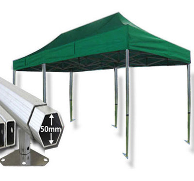 3m x 6m Extreme 50 Commercial Instant Shelter Pop Up Gazebos Frame ...