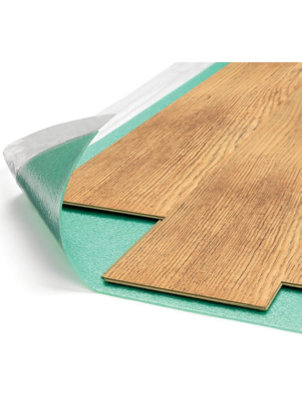 3mm Silver Acoustic Underlay Laminate LVT Vinyl Real Wood 18.6 Square ...