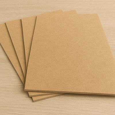 3mm standard (raw) MDF cut to A4 size (210x297) pack of 10 FREE DELIVERY