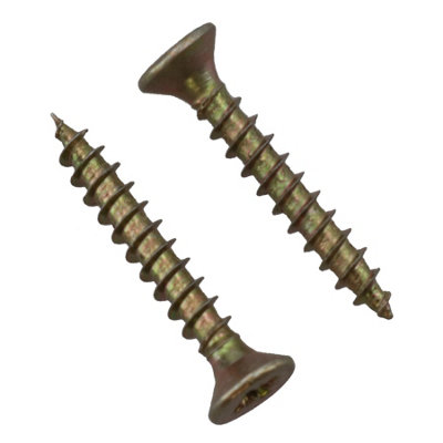 3mm x 20mm Countersunk Wood Chipboard Screw Fasteners PZ1 Drive 150pc ...