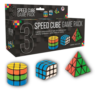 3Pack Speed Cubes Game Gift Pack