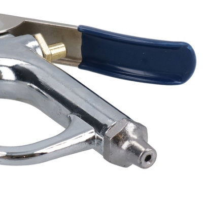 3pc Air Dust Blow Gun with Top Mounted Triggers 25mm - 300mm Nozzle Lengths