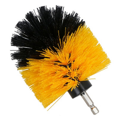3pc Drill Powered Cleaning Brush Set Nylon Bristles Scrubber Bathroom ...