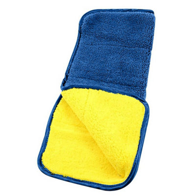 3pc Goodyear Microfibre Drying 2 In 1 Luxury Car Cleaning Polish Cloth ...