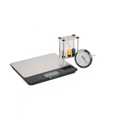 3pc Kitchen Tools Set with 'Dry & Liquid' Digital Kitchen Scales ...