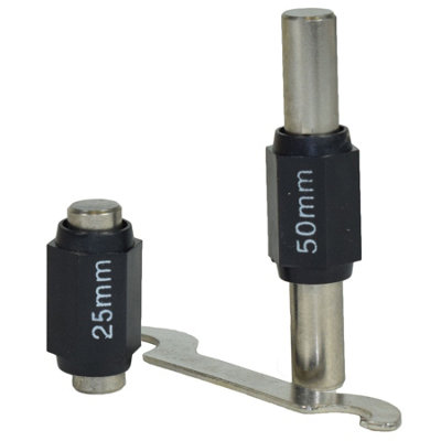 3pc Micrometer External Adjustable Metric Micrometer Carbide Anvils 0 ...