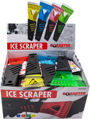 3pc Plastic Ice Scraper Window Windscreen Cleaner Van Car Wipe Snow ...