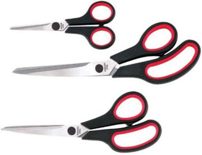 3pc Stainless Steel Tailoring Scissors Dressmaking Dress Making Fabric ...