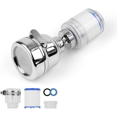 3speed faucet aerator, 360 degree rotatable water filter, with two pp ...