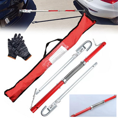 3Ton Vehicle Recovery Tow Pole Ridged Towing Bar Heavy Duty Straight ...