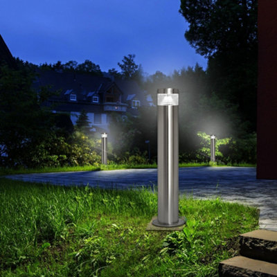 3W MODERN LED BOLLARD GARDEN LAMP POST COOL WHITE ZLC022CW