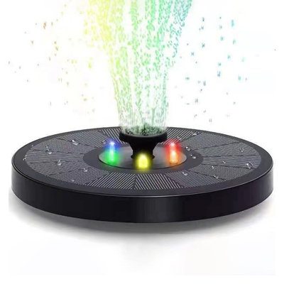 Shop 3W Solar LED light Fountain Pump with Built-in Battery
