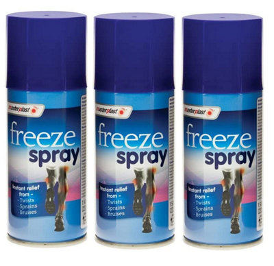 3X 150ml Freeze Spray for Muscle Sprains & Sports Injury Instant Relief ...