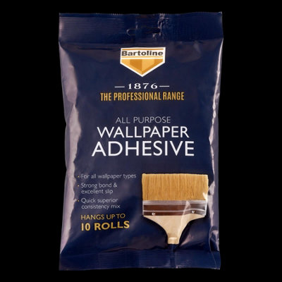 3x Bartoline 1876 All Purpose Wallpaper Adhesive Easy Mix Formula ...