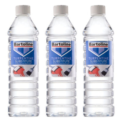 3x Bartoline Turpentine Substitute Paint Brush Spill Cleaning All ...